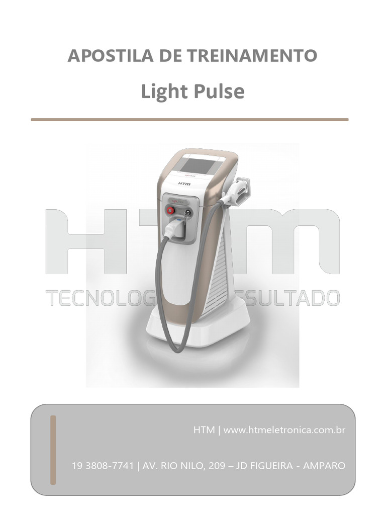 Apostila Light Pulse HTM | PDF | Radiação eletromagnética | Frequência
