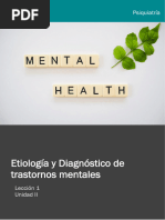 Modelo Biologicista en Psicología | PDF | Biología | Psicopatología