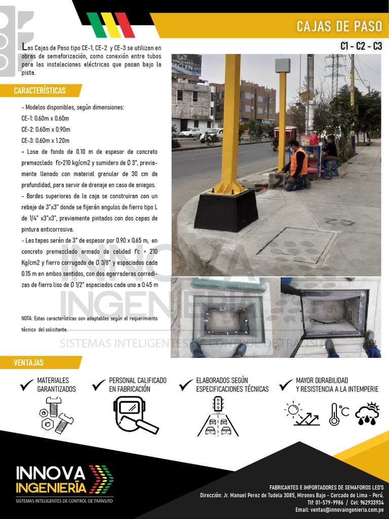 2.006 - Caja de Paso C1 C2 C3 | PDF