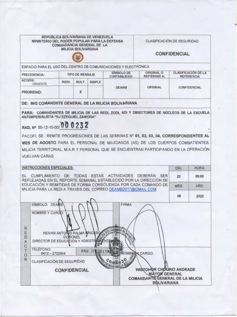 Rad. #000232-22 | PDF | Rifle | Ametralladora