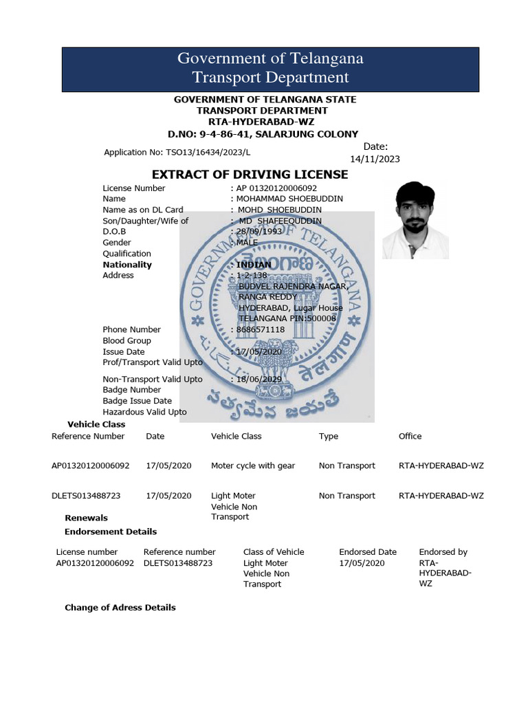 License Number | PDF | Road Transport | Vehicles