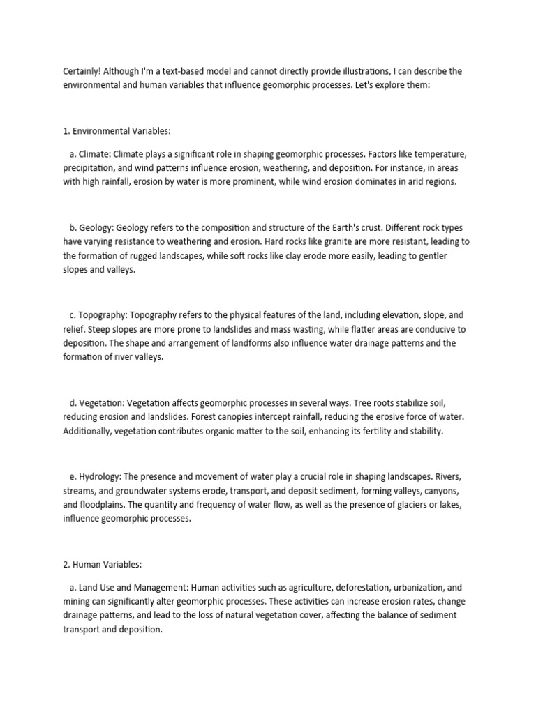 Geo Morphology | PDF | Erosion | Geomorphology