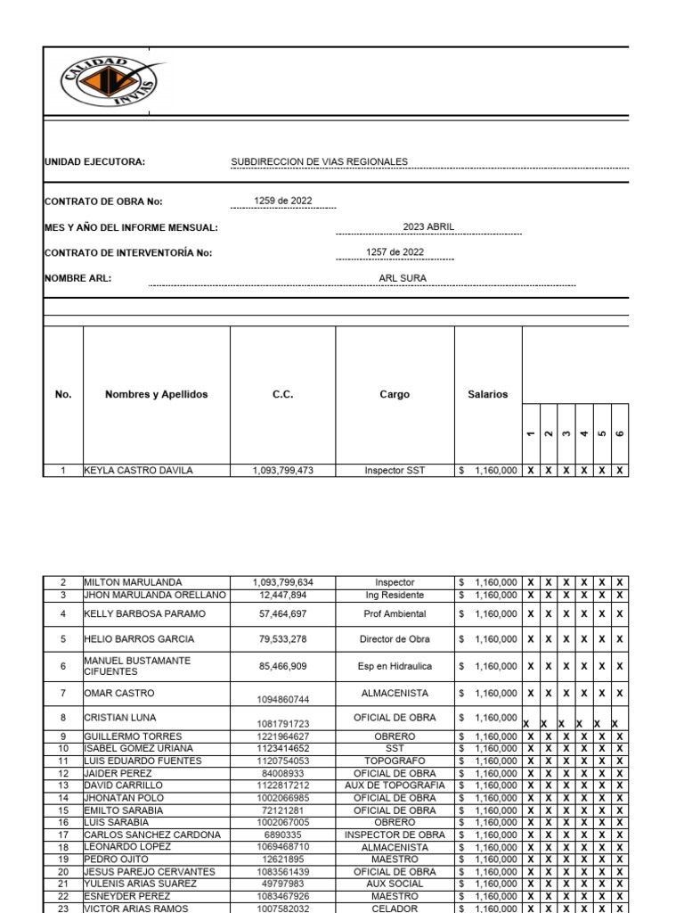 Mepi-Mn1-In-15-Fr-6 Pers Control Apor Leg y Seg Social Obra Abril 2023 ...