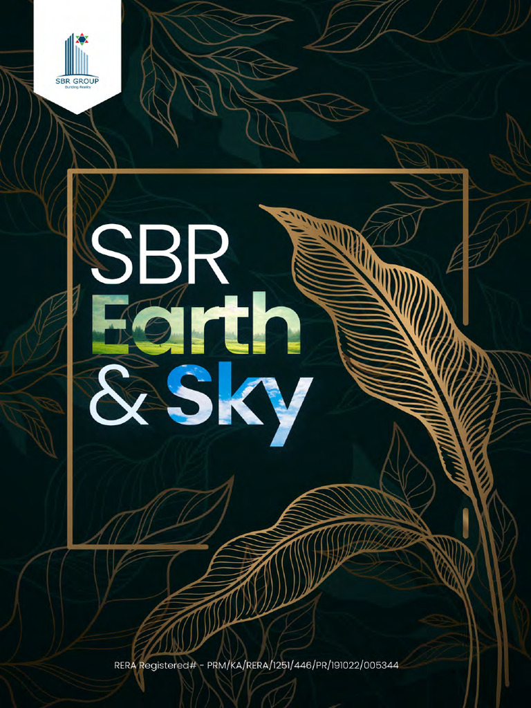 SBR Earth & Sky Brochure | PDF