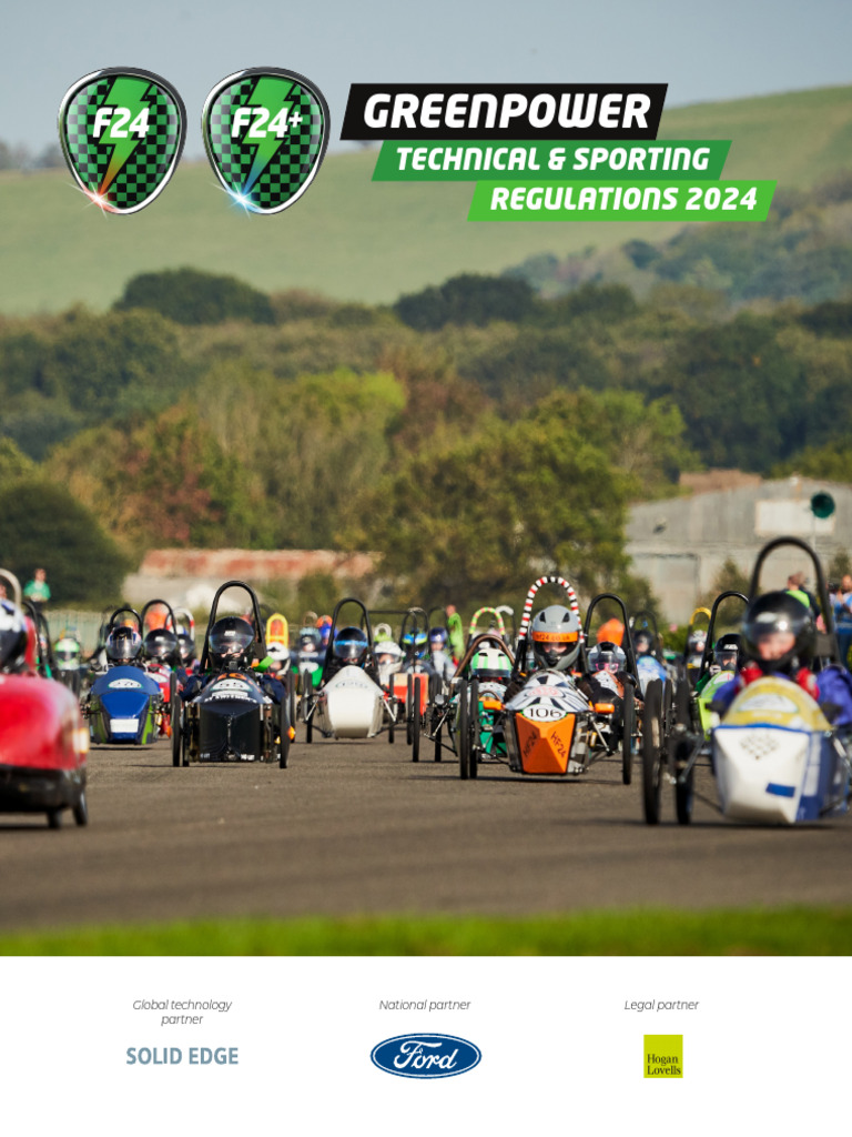 Greenpower F24 F24+ Technical and Sporting Regulations 2024 | PDF ...