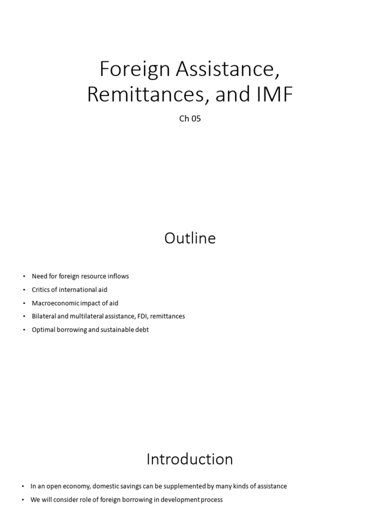 CH 05 | PDF | Aids | Remittance