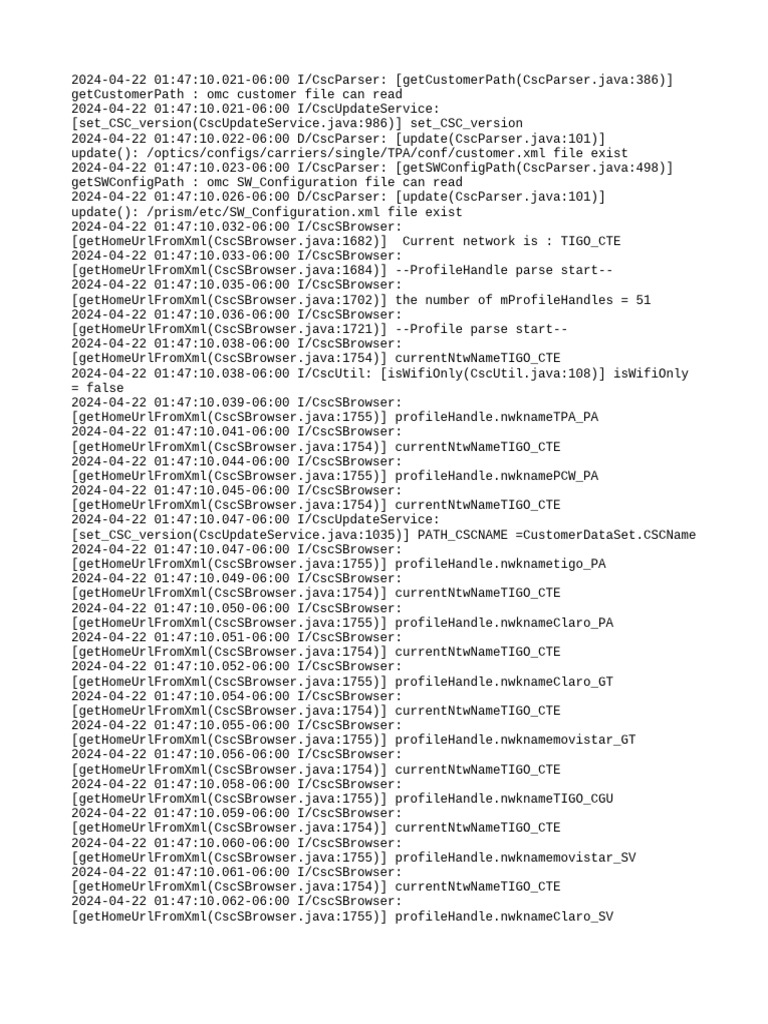 Prev CSC Log | Download Free PDF | Computing Platforms | Computing