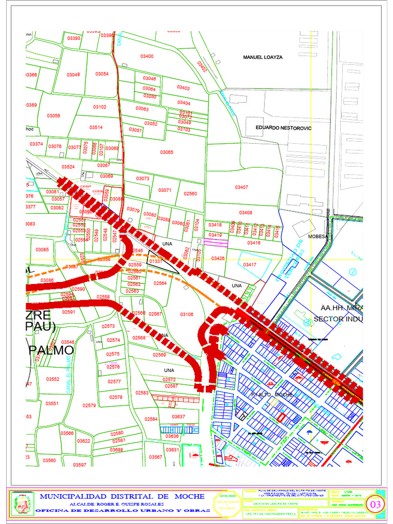 Plano Catastral 2018-A4 | PDF