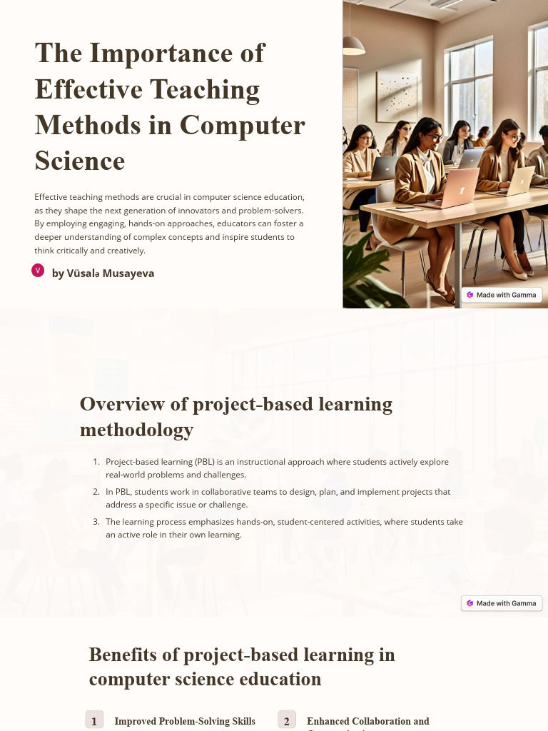 The-Importance-of-Effective-Teaching-Methods-in-Computer-Science | PDF ...