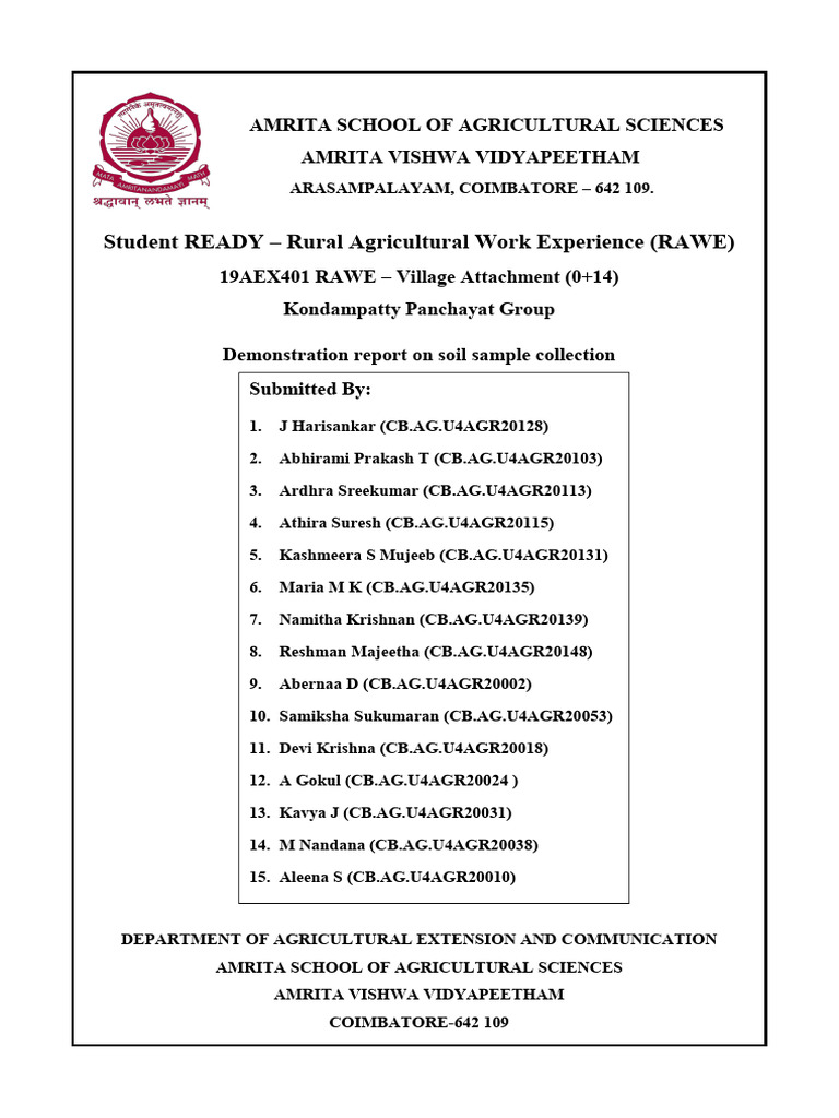 Soil Sample Collection | PDF | Fertilizer | Soil