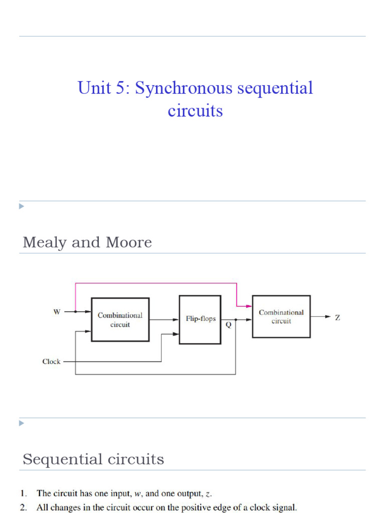 Unit - 5 (FSMs) | PDF | Computing | Computer Programming