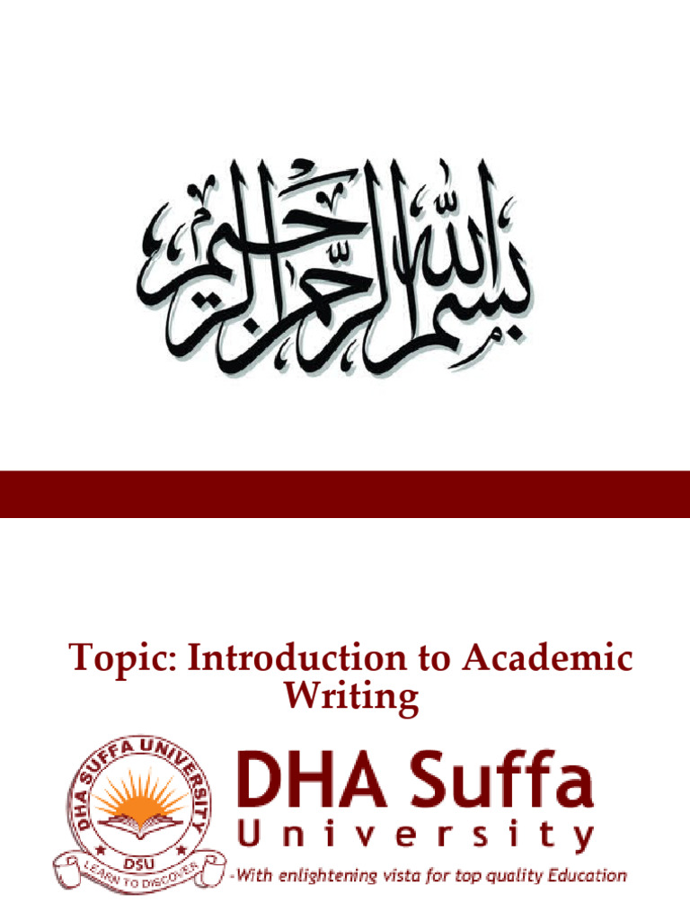 Introduction To Academic Writing | PDF | Writing | Essays