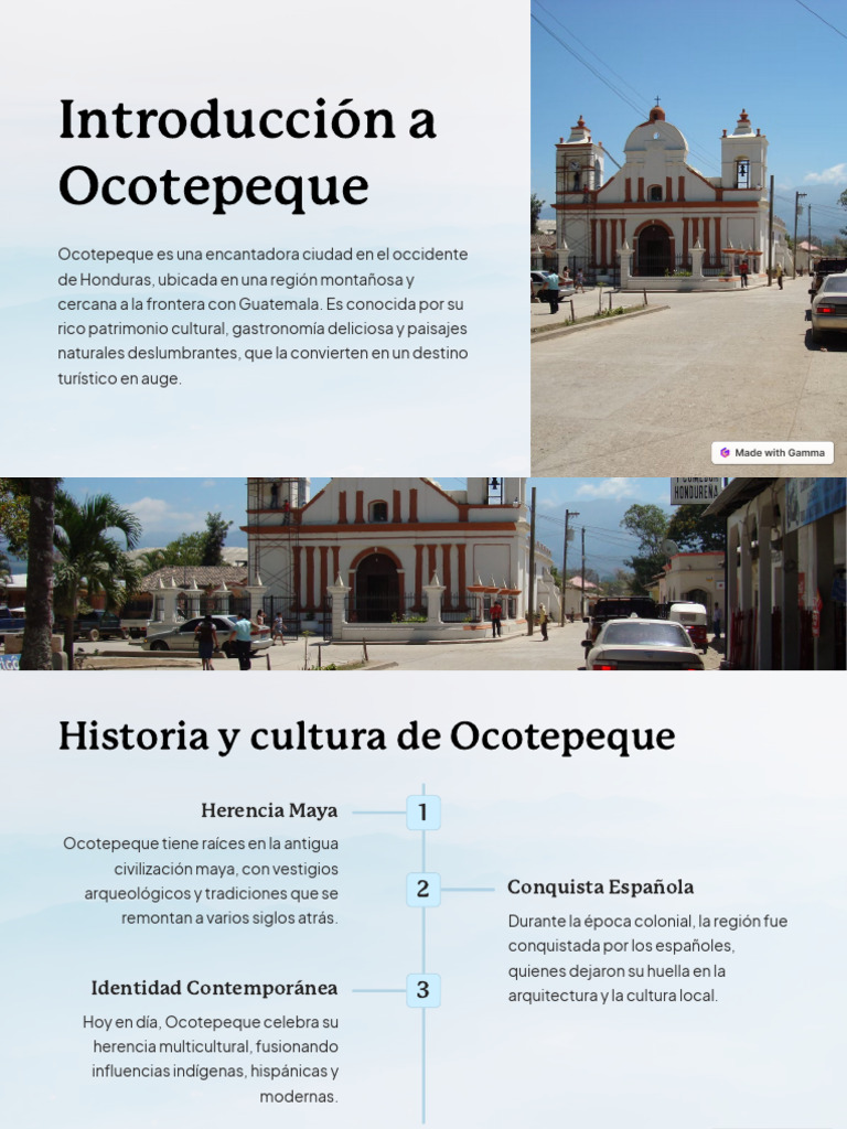 Introduccion A Ocotepeque | PDF