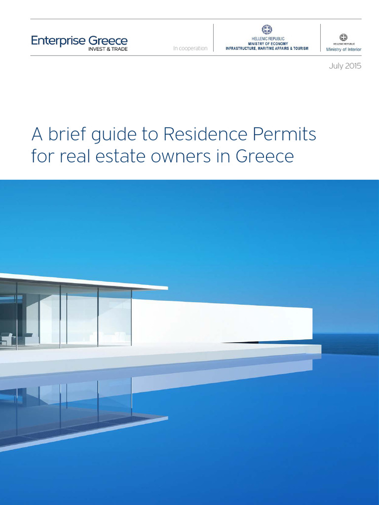 Greece Residence Permits for Property Owners | PDF | Travel Visa | Lease