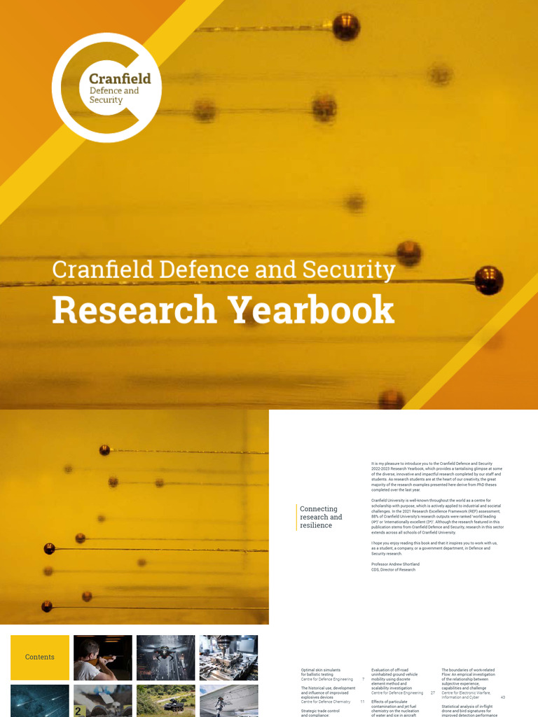 Cranfield Defence and Security Yearbook | PDF | Supply Chain Management | Jet Fuel