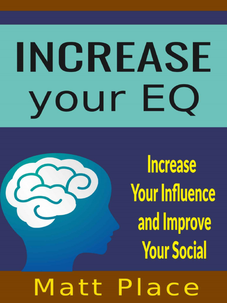 Increase Your EQ Increase Y - (Z-Library) | PDF | Optimism | Emotional ...