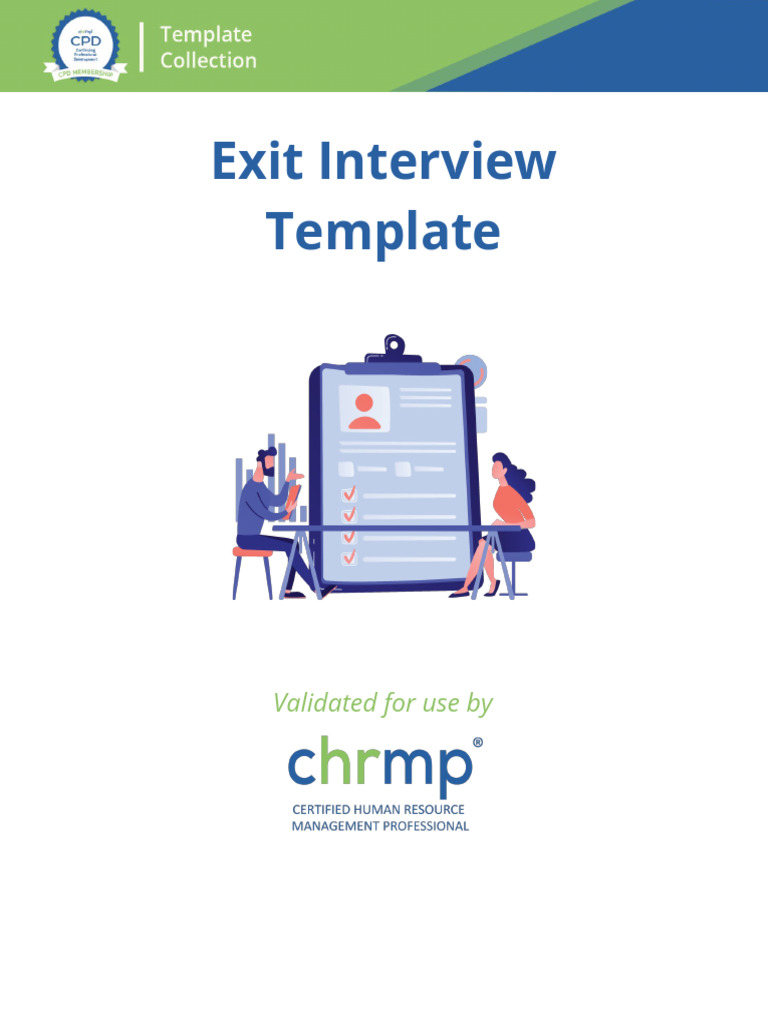 HR Exit Interview Guide | PDF | Employment | Applied Psychology