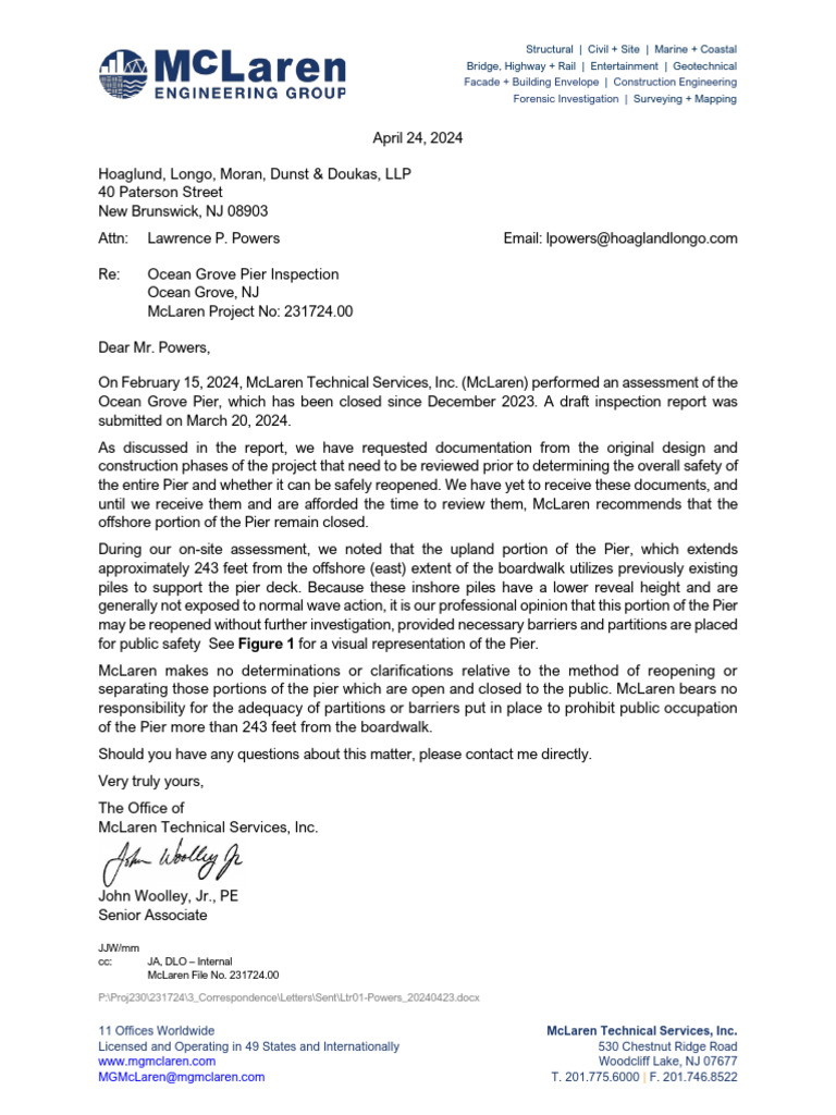 McLaren Letter | PDF