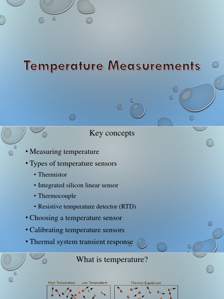 Temperature Transducers | PDF | Thermocouple | Electrical Resistance And Conductance
