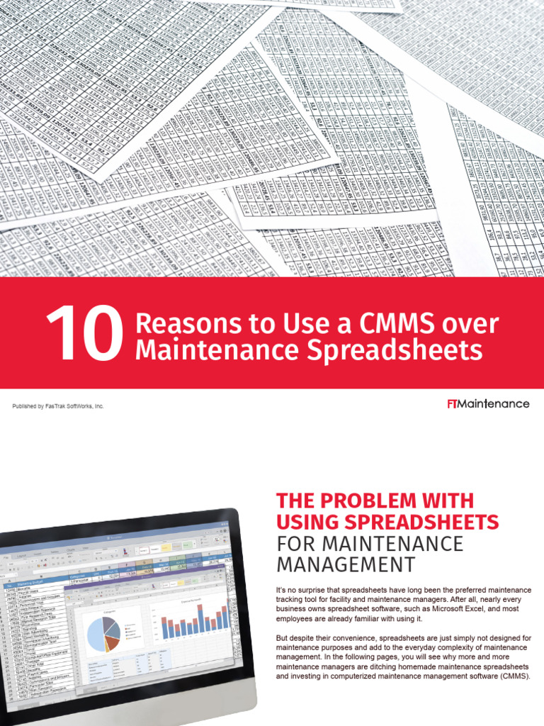 10-Reasons-to-use-CMMS-over-Spreadsheets | PDF | Spreadsheet | Computer ...