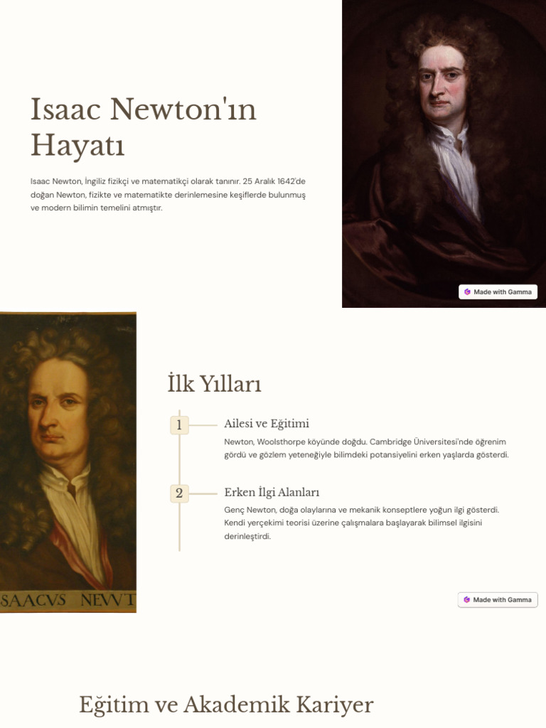 Isaac-Newtonin-Hayati | PDF