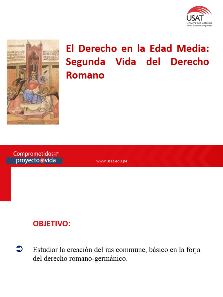 Segunda Vida del Derecho Romano | PDF | Ley romana | Universidad