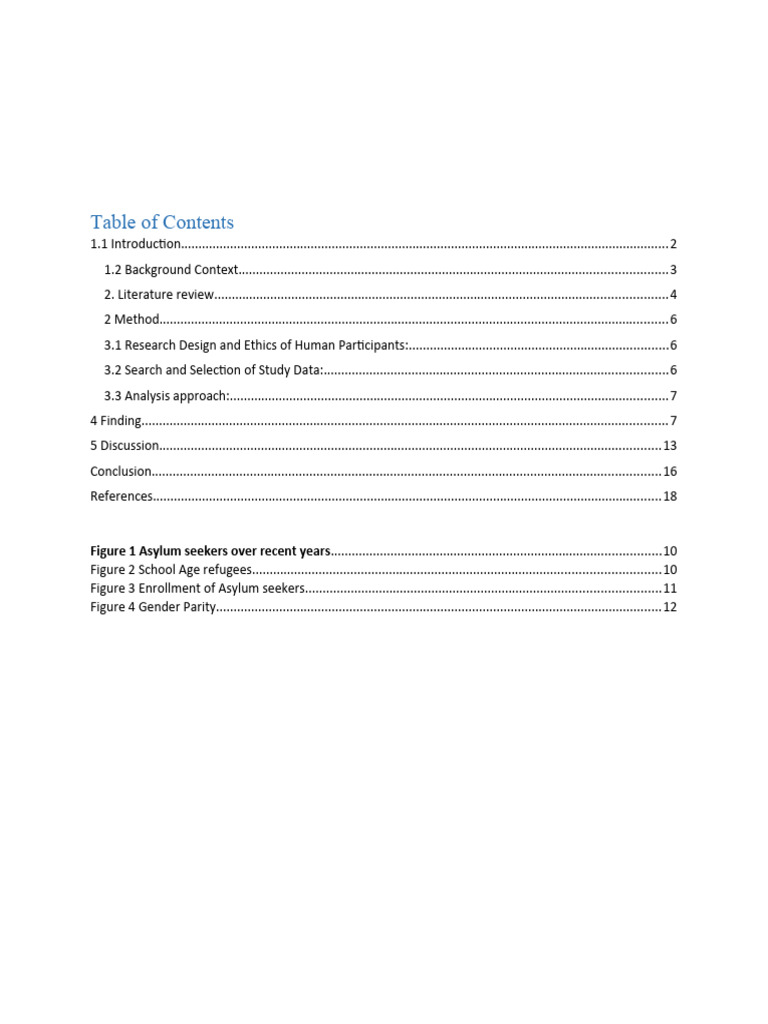 Education for Asylum-Seeking Children | PDF | Asylum Seeker | Refugee