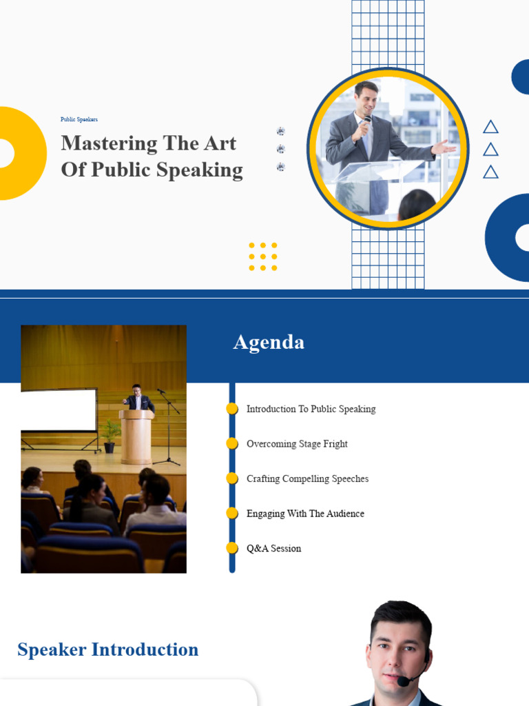 SlideEgg - 300443-Public Speaking Presentation | PDF | Public Speaking | Human Communication