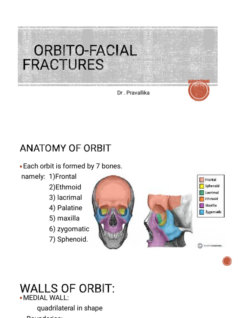 Orbital Fractures | PDF | Human Head And Neck | Skeletal System