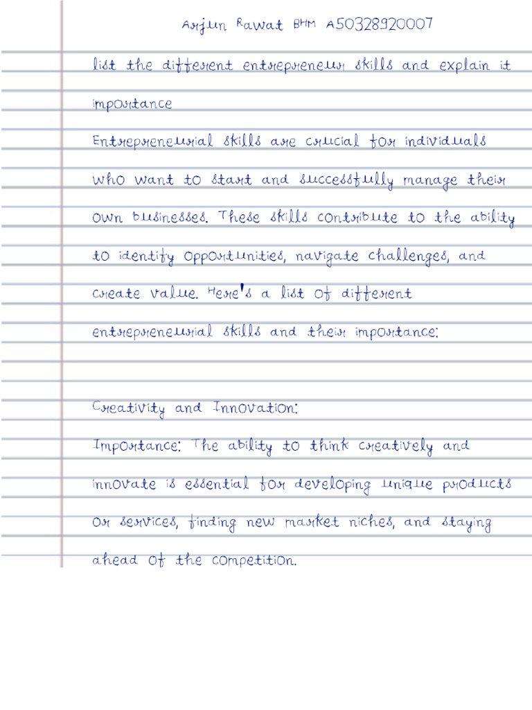 Text To Handwriting | PDF