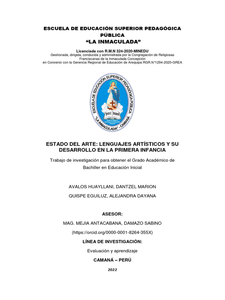 Ti Eda Lenguajes Artisticos | PDF | Las emociones | Creatividad