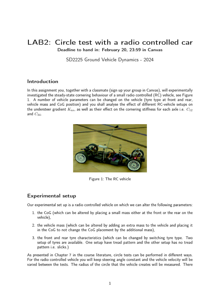 LAB2_SD2225_2024 | PDF | Mechanics | Classical Mechanics