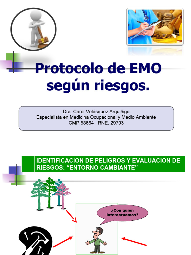 Protocolo de EMO: Identificación de Riesgos | PDF | Riesgo
