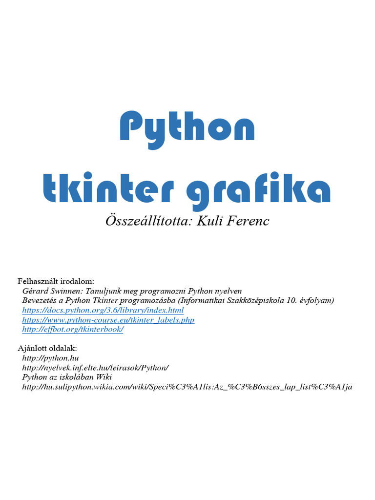 Python_grafika | PDF