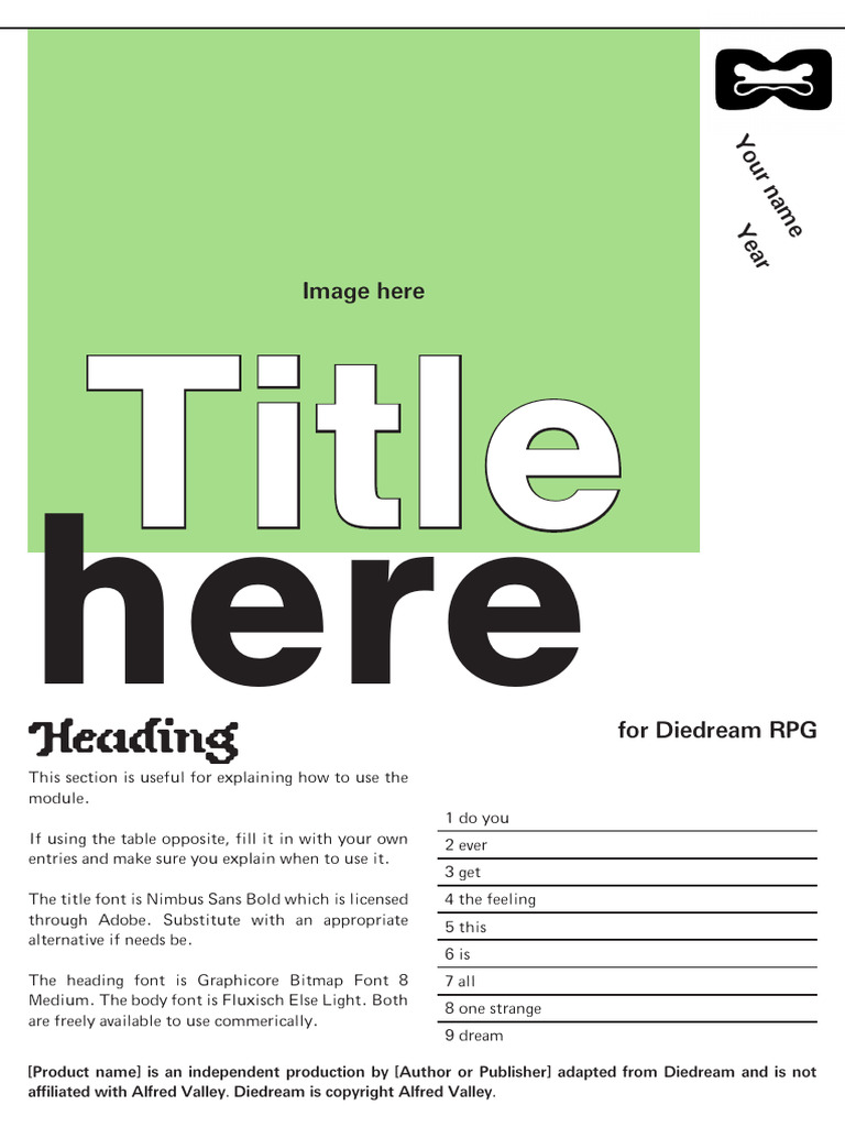 Module Template | PDF