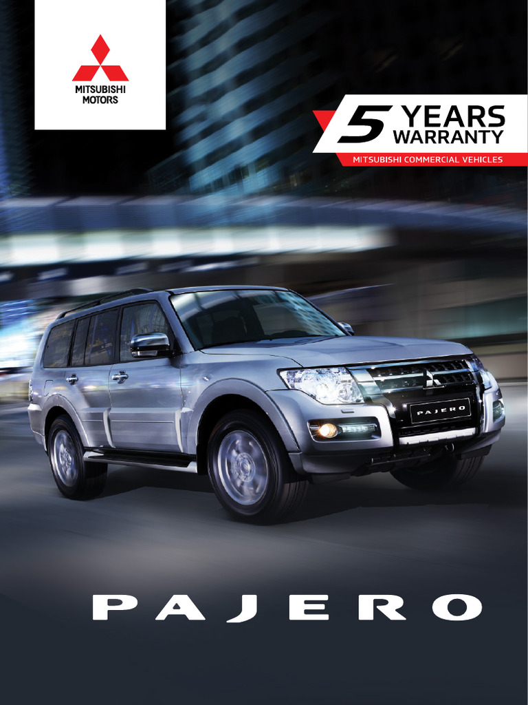 Mitsubishi Pajero 2017 Ie Download Free Pdf Smartphone Four Wheel