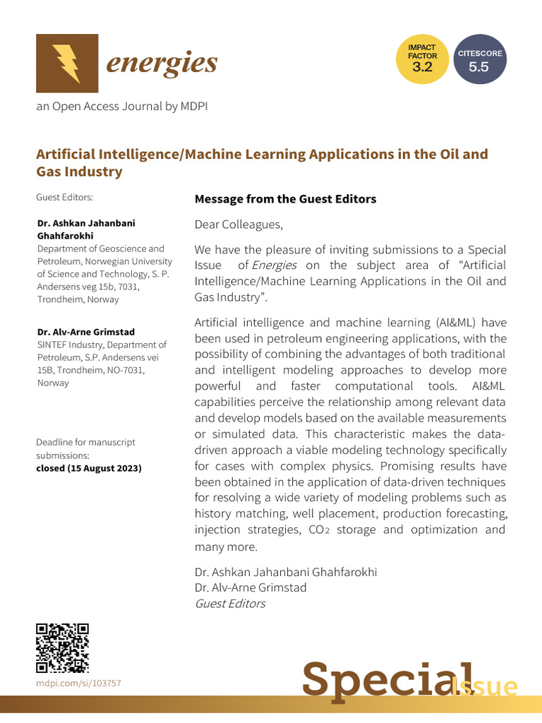 ai_machine_learning_oil_gas_industry | PDF | Artificial Intelligence | Intelligence (AI) & Semantics