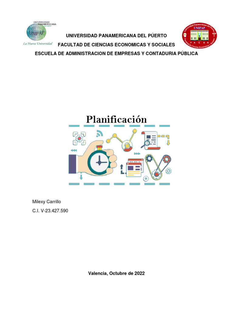 Planificacion | PDF | Planificación | Business