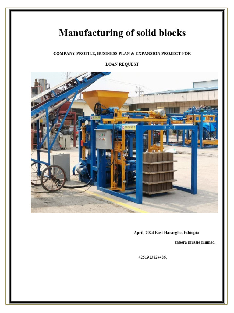 Blocks Manufacturing | PDF | Taxes | Investing