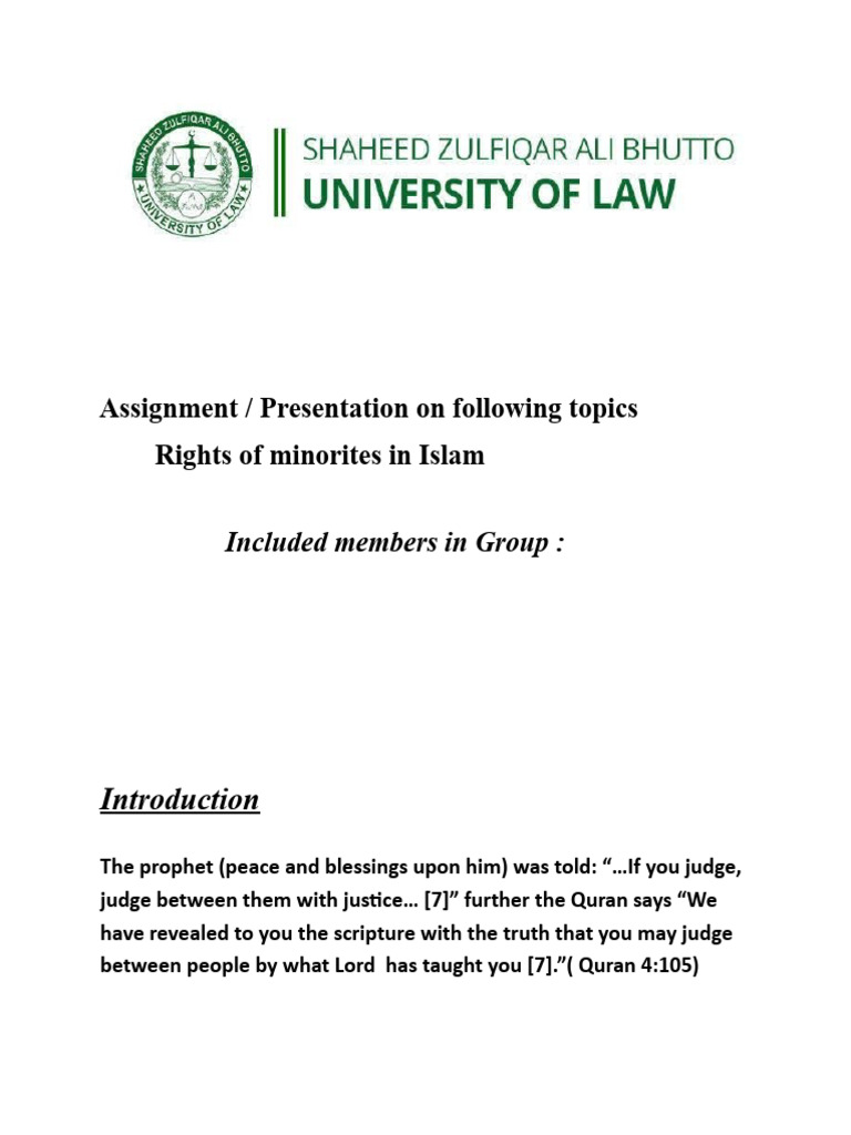 Islamiat Assignment | Download Free PDF | Kafir | Quran