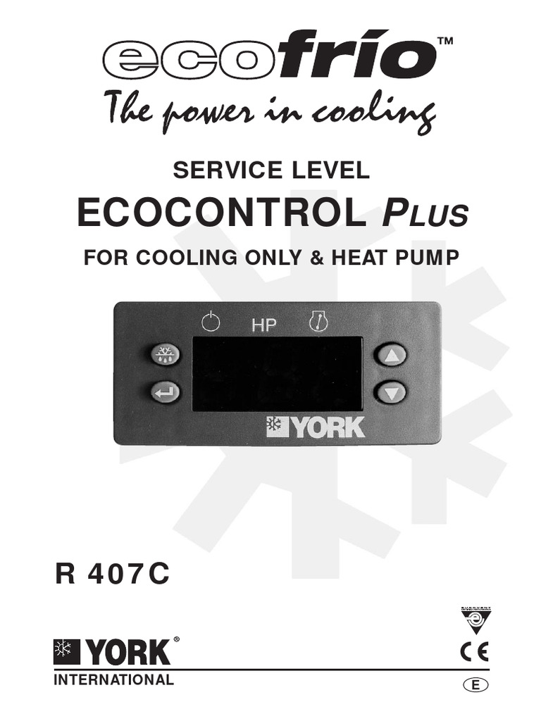 Bedienungsanleitung YCSA Regler (Khlen Und Heizen) Englisch (2001-02) | PDF | Heat Pump ...