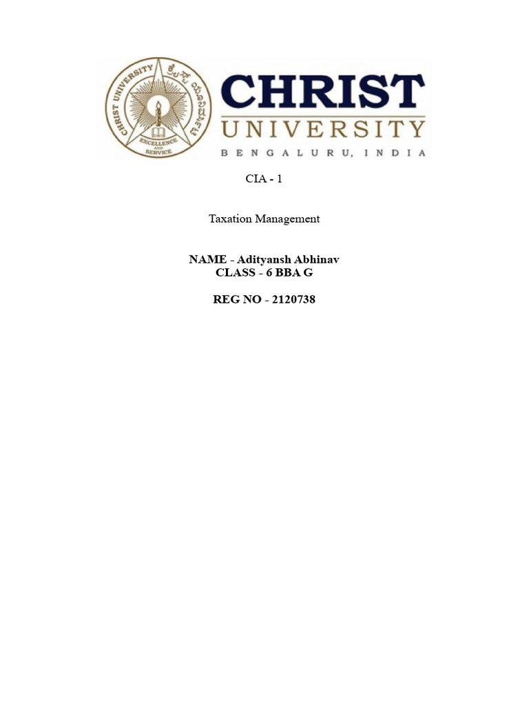 TM Cia 1B | PDF | Taxes | Income Tax