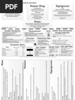 Intubation Checklist | PDF | Medical Specialties | Medical Treatments