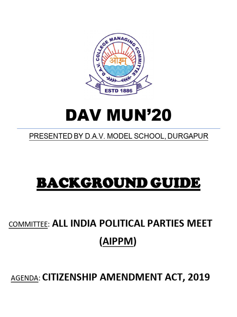 Aippm BG Davmun | PDF | Naturalization | Government