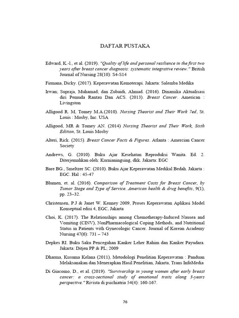Daftar Pustaka | PDF | Kesehatan Holistik | Sains & Matematika