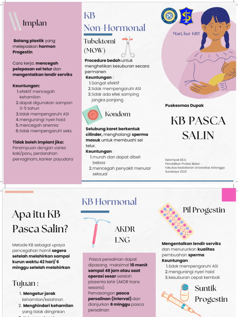 Leaflet KB Pasca Salin | PDF