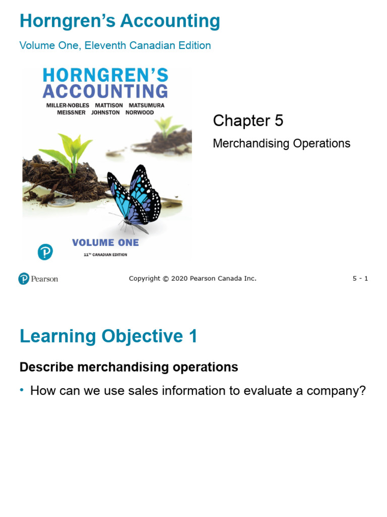 CHAPTER 5. Merchandising Operations | PDF | Debits And Credits | Expense