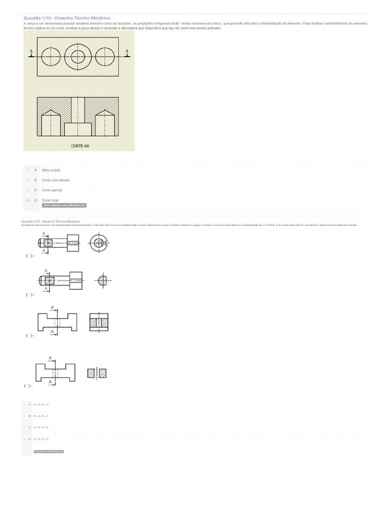 Desenho Tecnico - APOL 2 | PDF