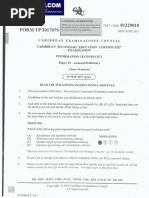 CSEC Office Administration P2 2023 | PDF