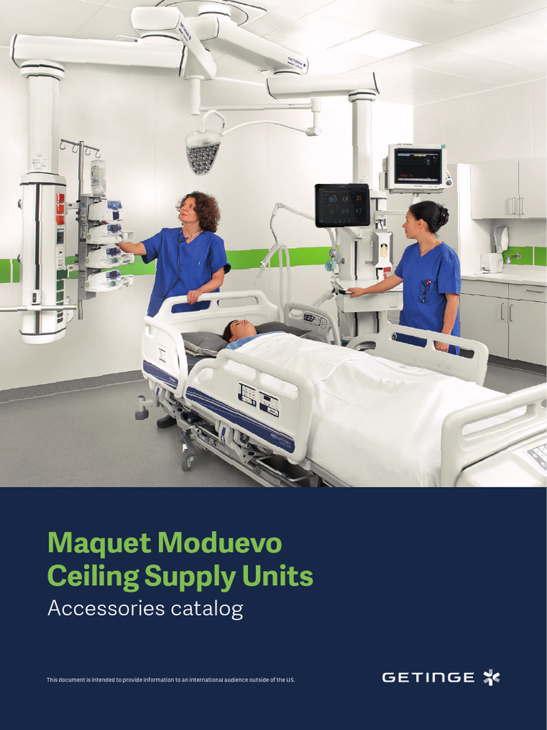 Maquet Moduevo Ceiling Supply Units Accessories Catalog Brochure-En-non ...